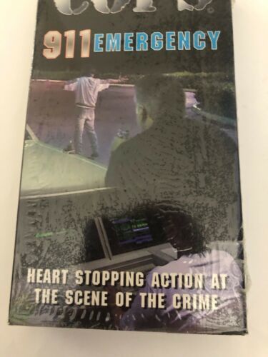 COPS 911 EMERGENCY(VHS 1996)TESTED-VERY RARE-VINTAGE-COLLECTIBLE-SHIPS ...