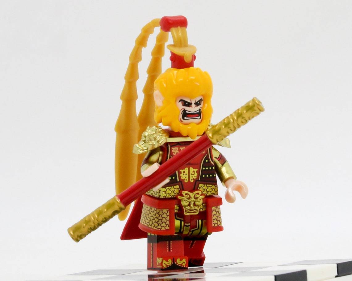 Journey to the West Sun Wukong Minifigures Weapons and Accessories ...