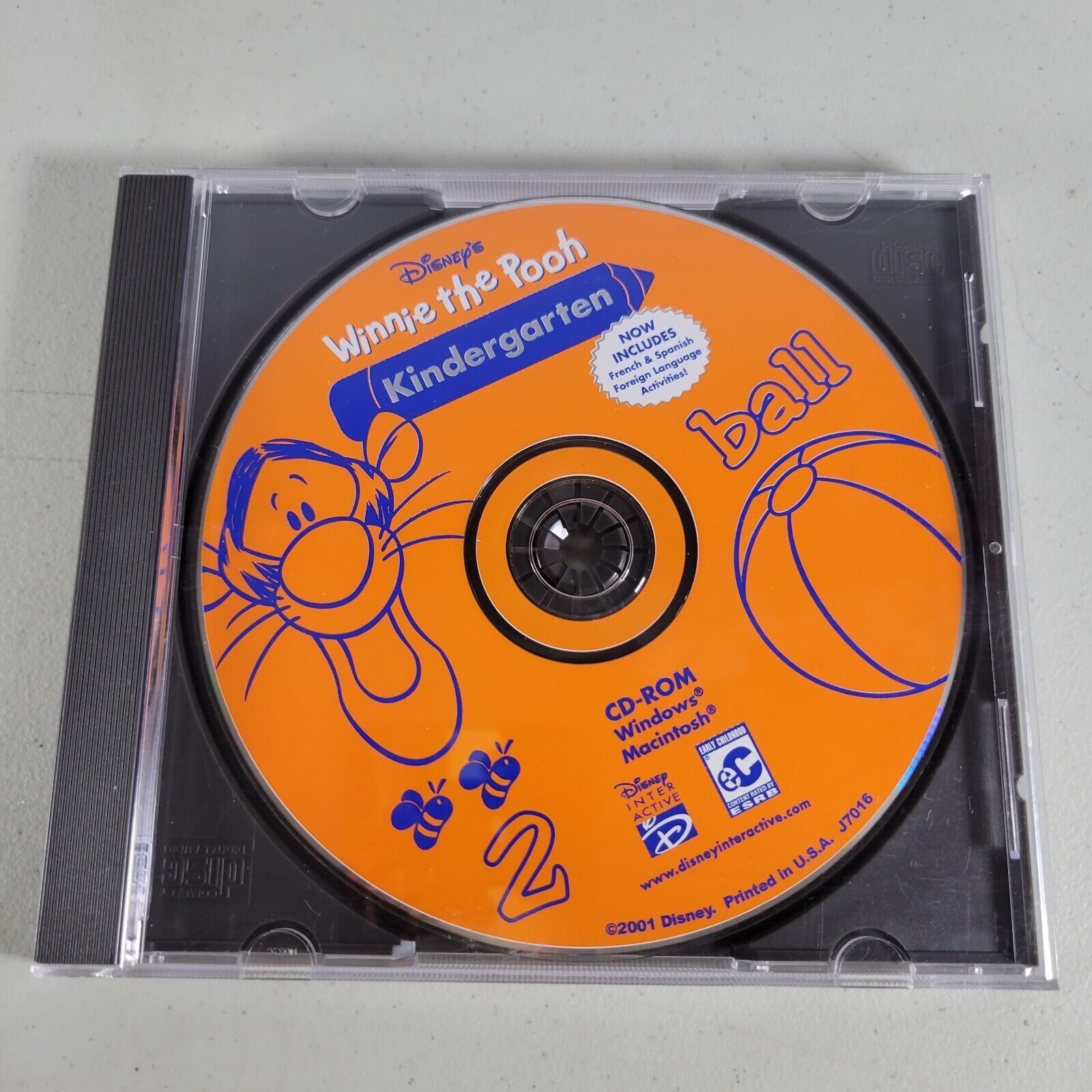 Disneys Winnie the Pooh - Kindergarten PC CD-ROM 2001 for Windows & Mac ...