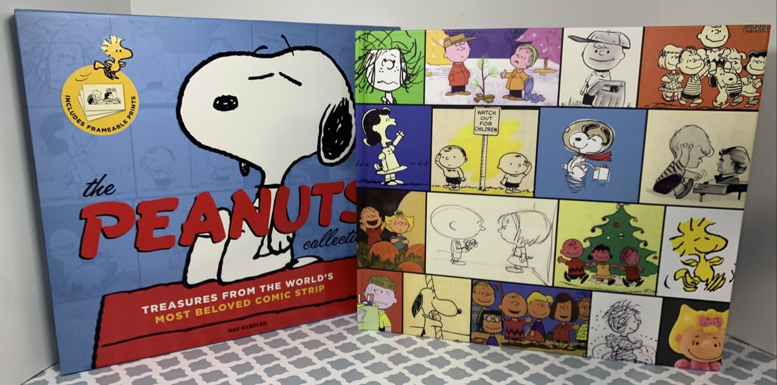 Peanuts Collection Treasures From Comic Strip by Nat Gertler HC Book COMPLETE - Books