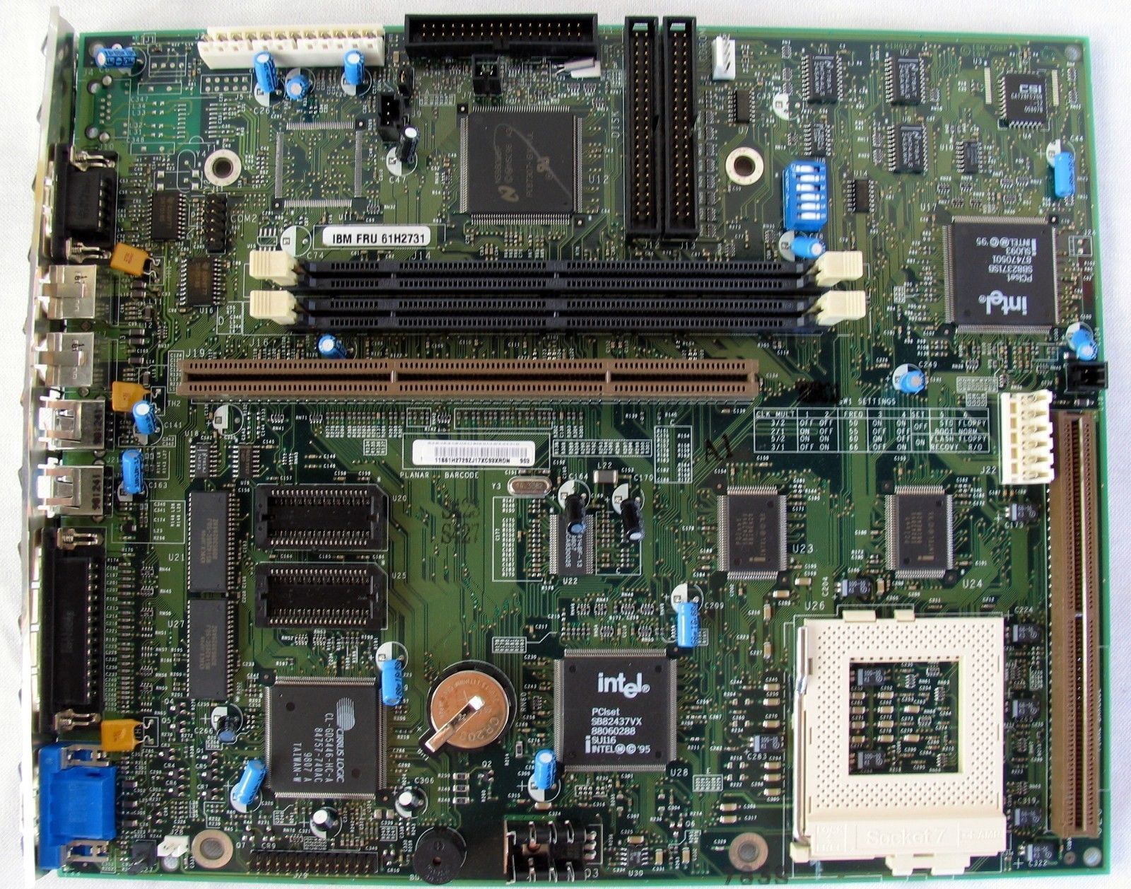 IBM 61H2731 61H2729 SYSTEM PLANAR BOARD MOTHERBOARD PC 300 GL 300GL ...