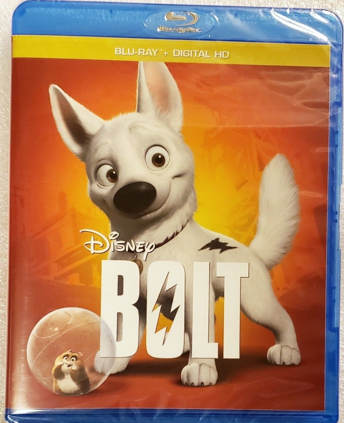 Bolt Starring John Travolta, Miley Cyrus Disney Blu-ray + Digital HD ...