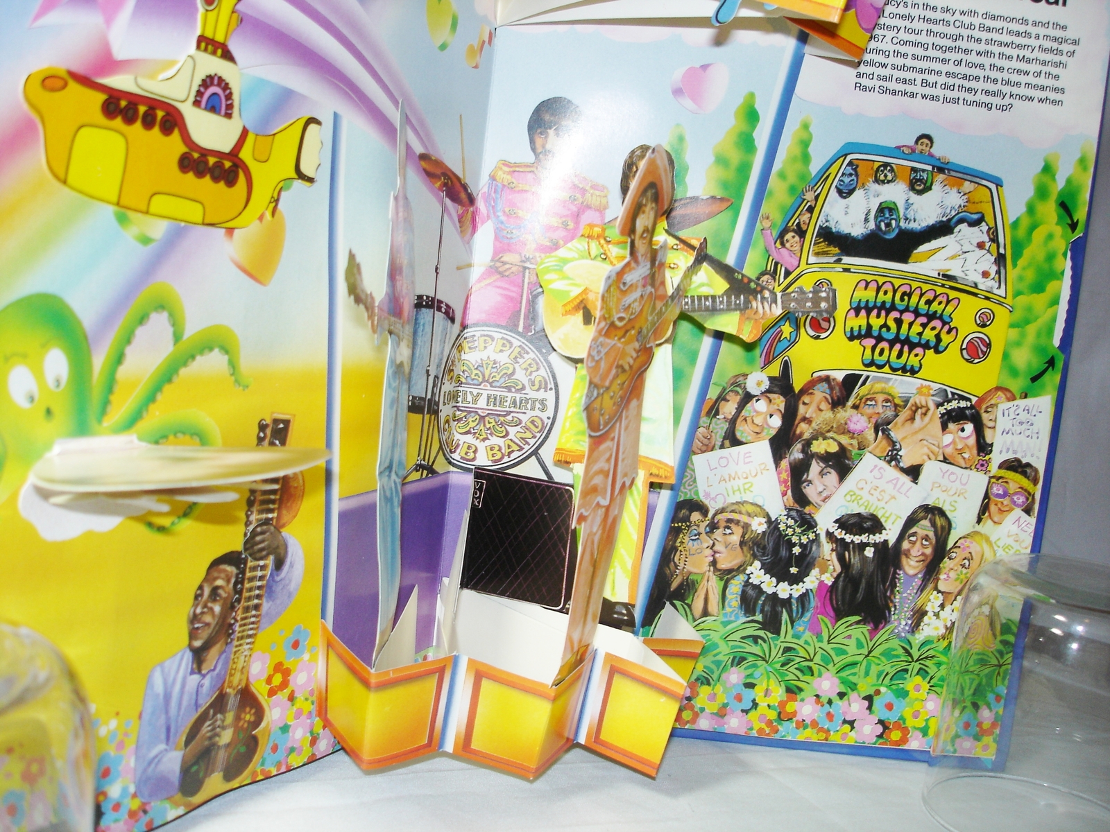 Beatles Musical Pop-Up Book Sgt Pepper1985 (no music) Original 1985 ...