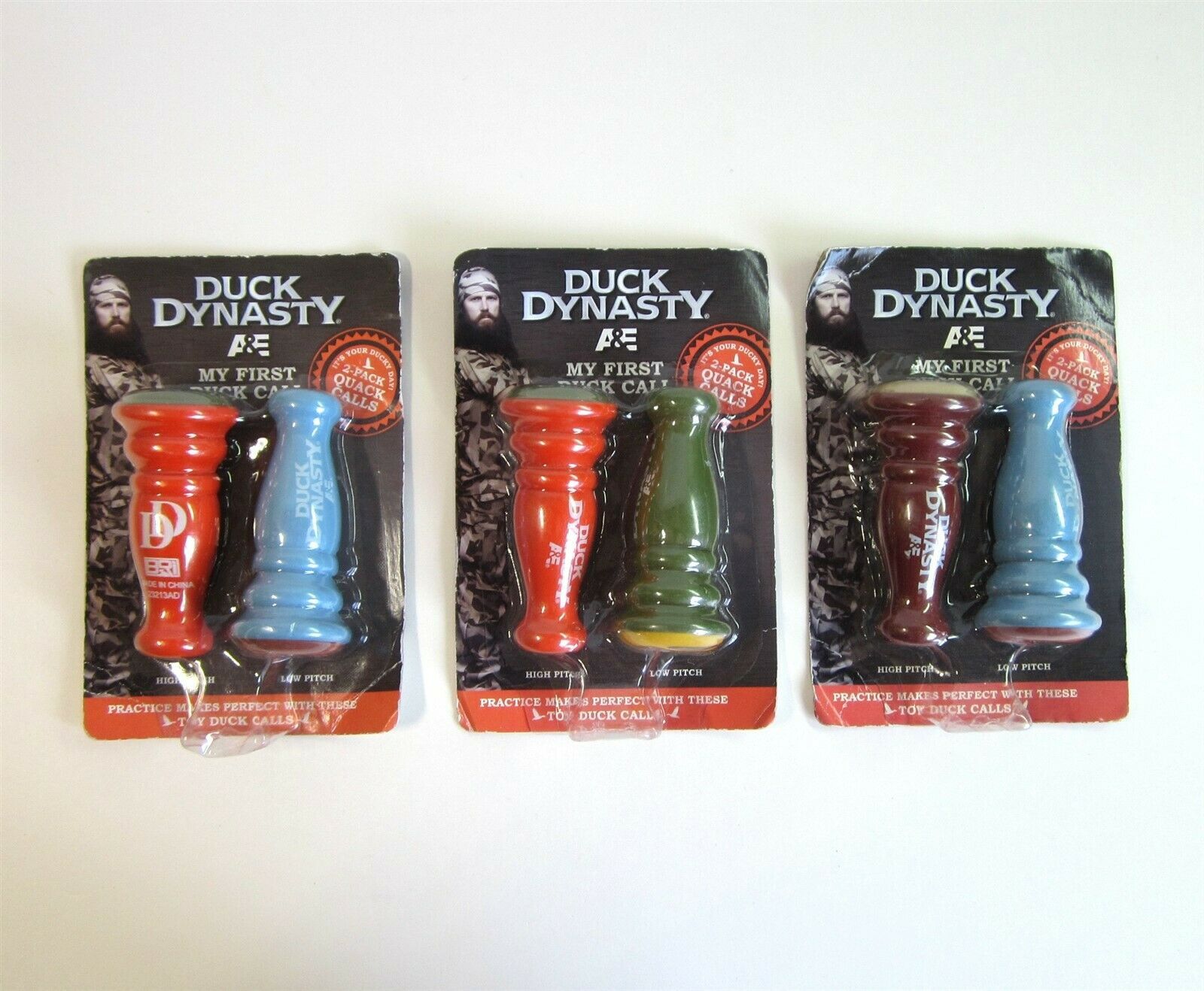 3 Packs A&E's Duck Dynasty My First Duck Call Callers -2 Toys in Each ...
