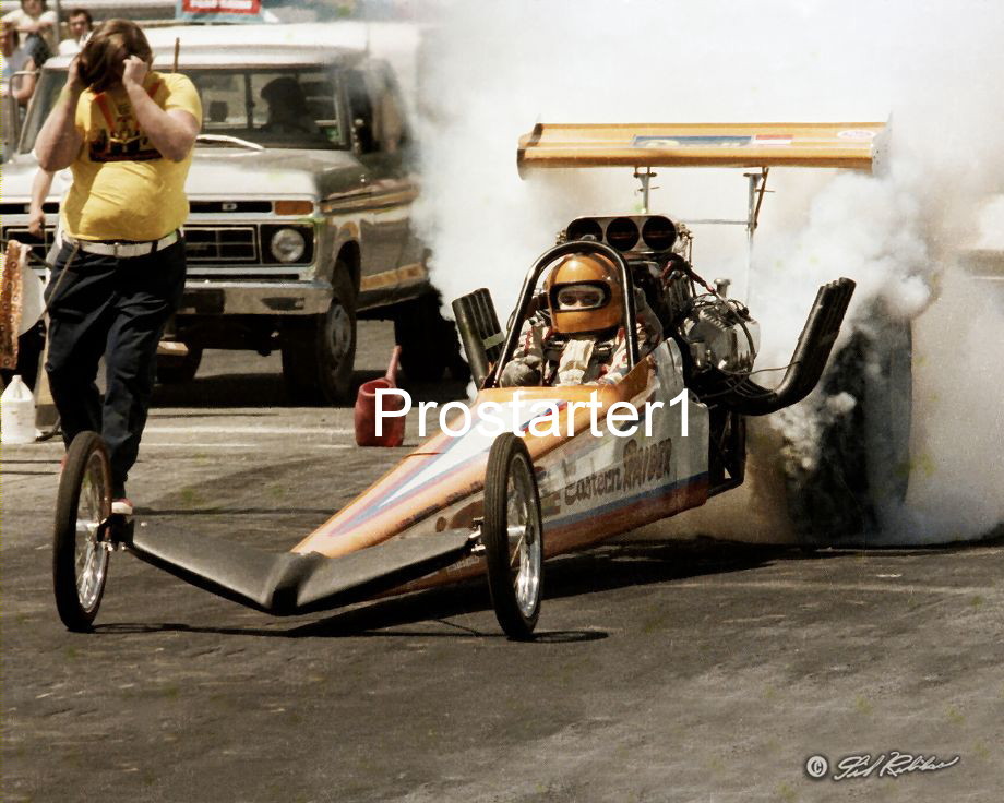 AL HANNA Revell Eastern Raider Top Fuel Dragster 8x10 Color Drag Racing ...