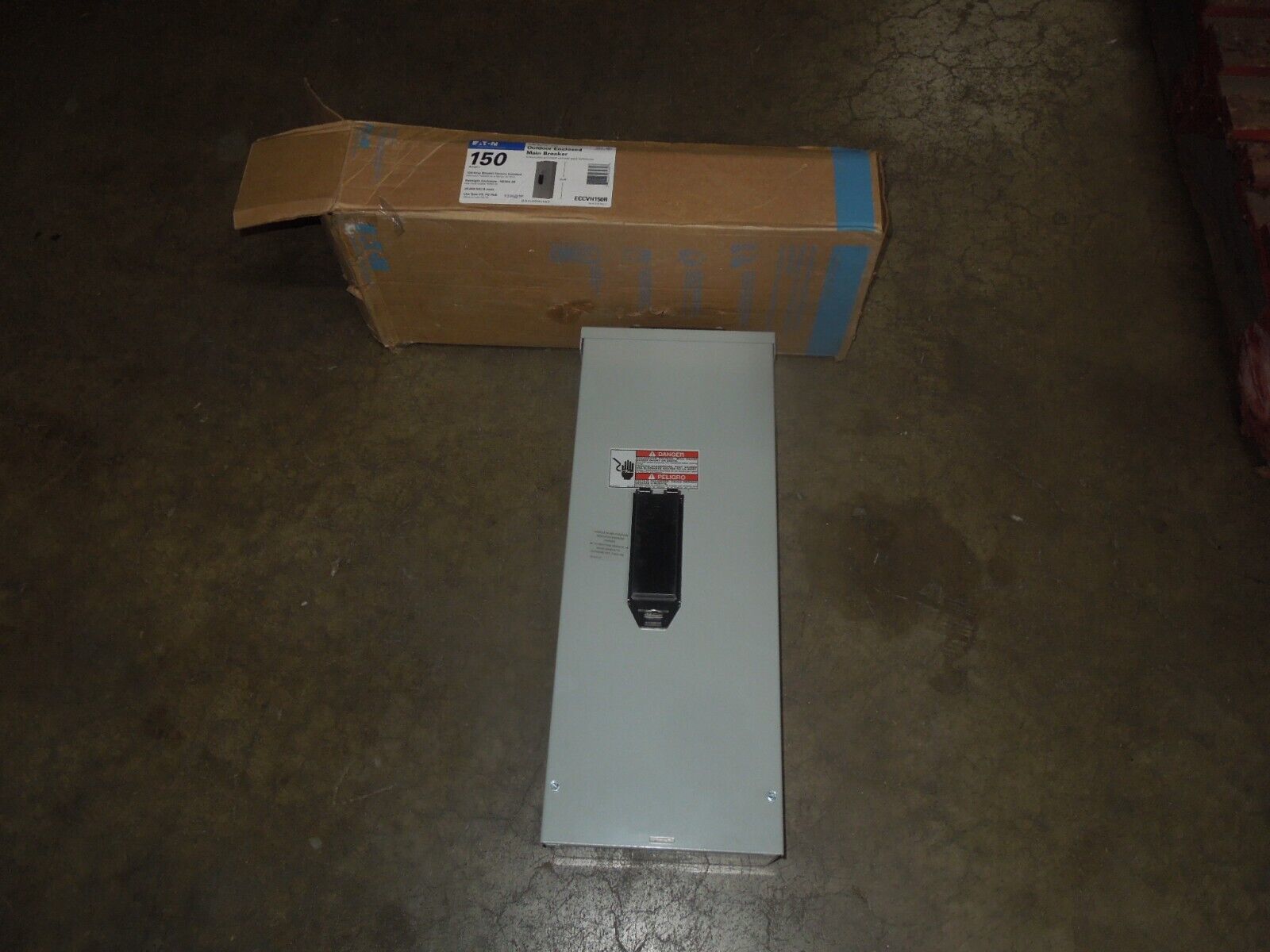 Eaton ECCVH150R Circuit Breaker Enclosure NEMA 3R w/150A 2p 240V ...