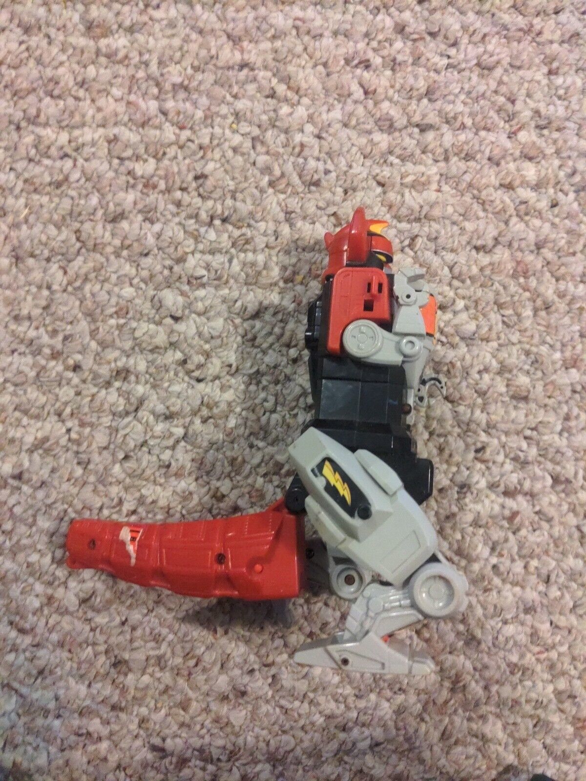 mighty morphin power rangers MMPR megazord Red Zord Tyrannosaurus Rex ...