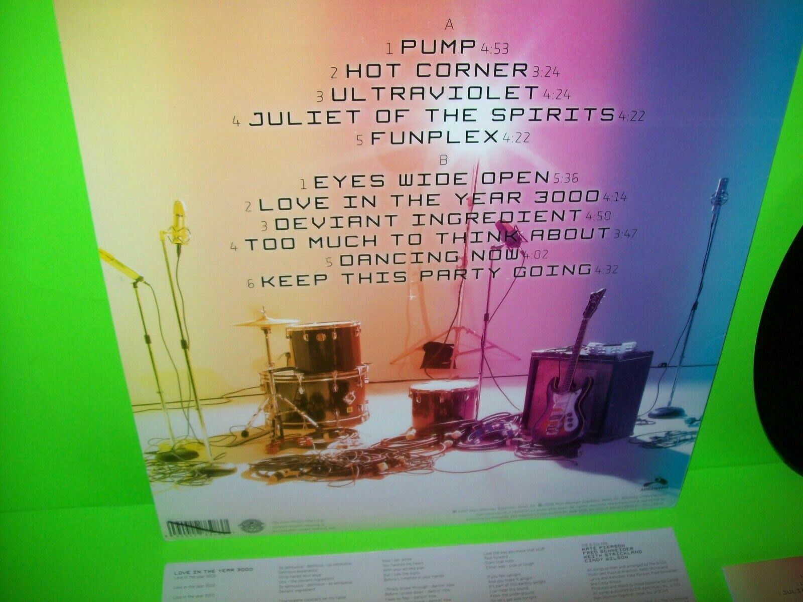 The B-52s Funplex Vinyl LP Record Album Plus Promo CD New Wave Funplex ...