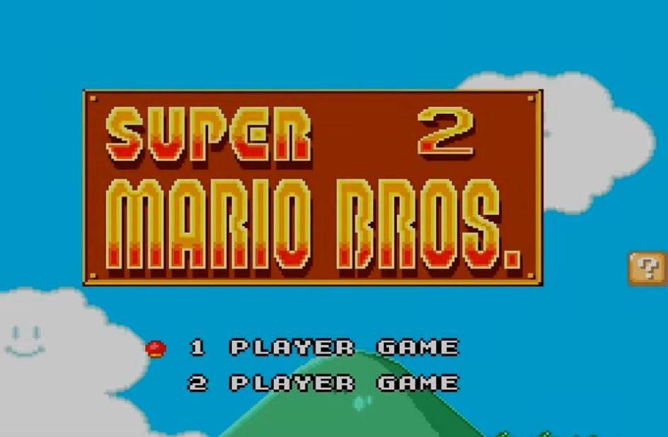 Super Mario Bros. 2 For SEGA Genesis & Mega Drive (SMB1) - 16 Bit Game ...