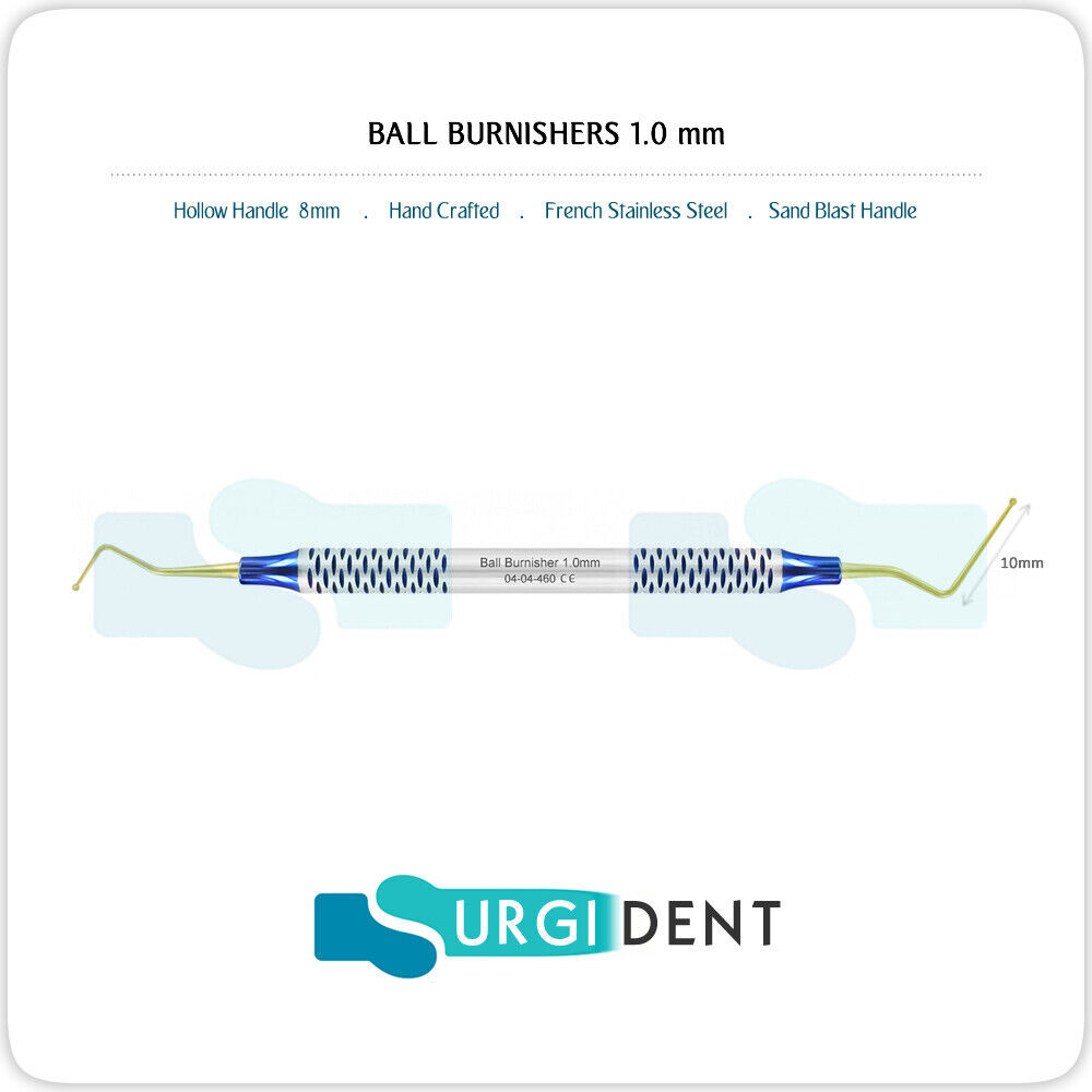 DENTAL BALL BURNISHER COMPOSITE AMALGAM PLASTIC FILLING INSTRUMENTS RESTORATIVE - Dental Instruments