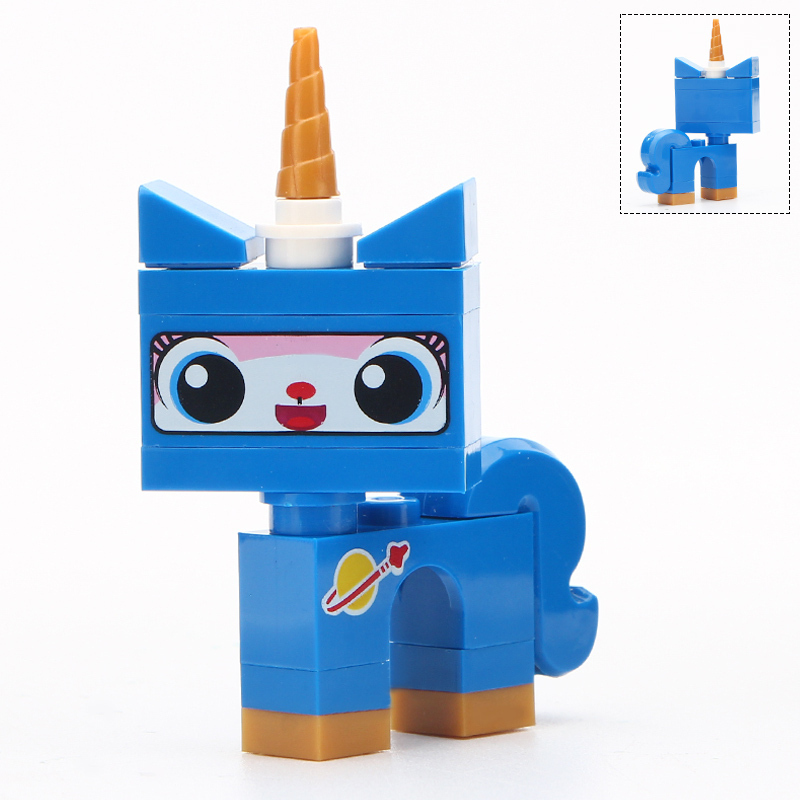8 Unikitty Cat Cartoon Kitty Minifigures Building Figure Hero Halloween ...