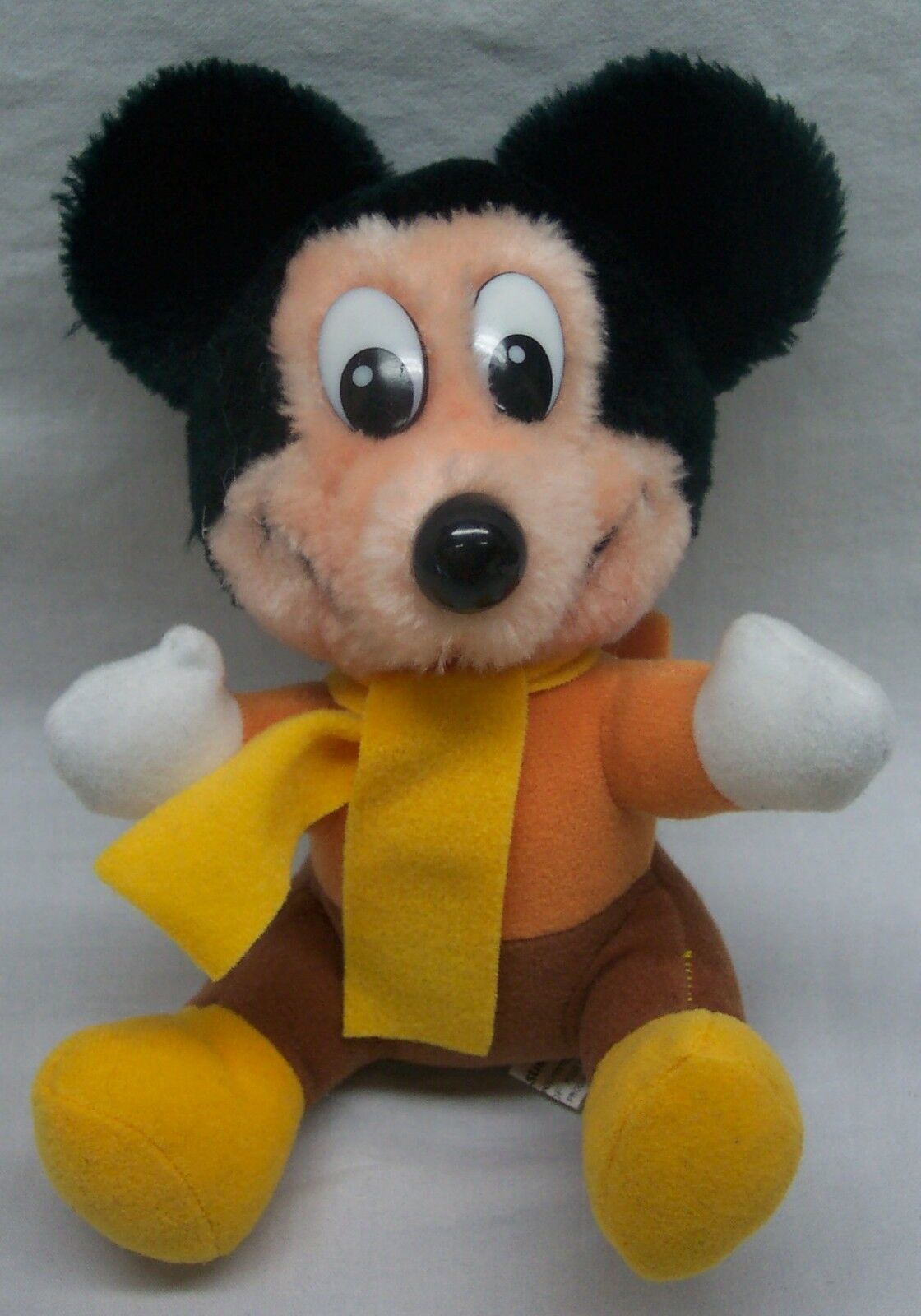 VINTAGE Walt Disney Mickeys Christmas Carol MICKEY MOUSE 7" Plush ...