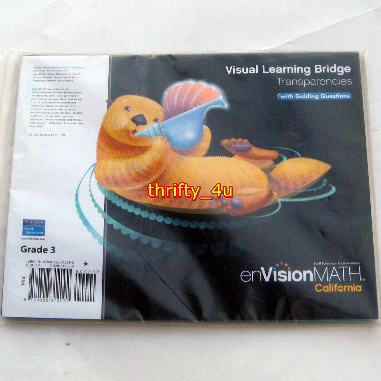 3rd enVisionMath CA. Visual Learning Bridge Transparencies w\ Guiding ...
