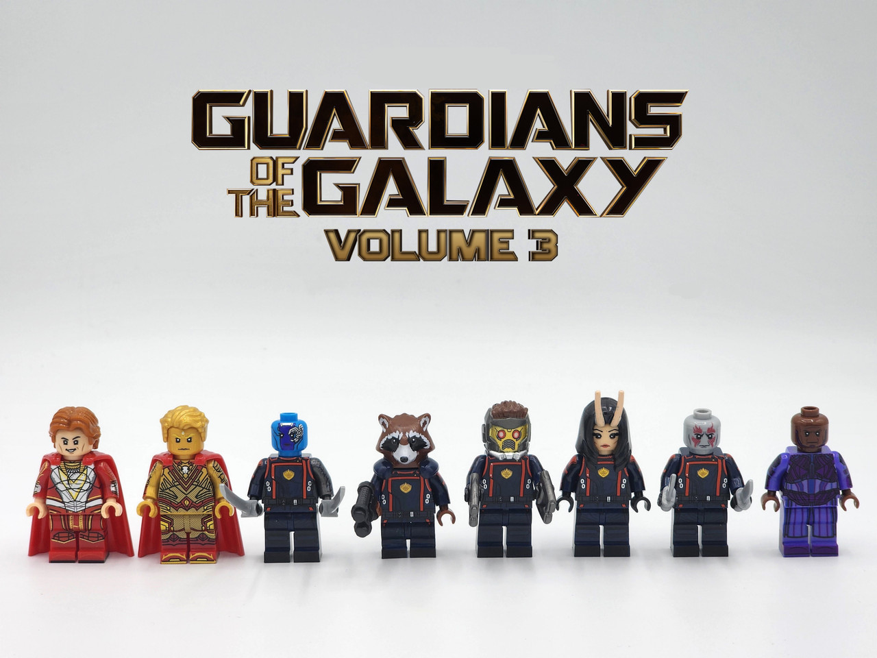 8pcs Marvel Guardians of the Galaxy Vol 3 Adam Warlock Starfox ...