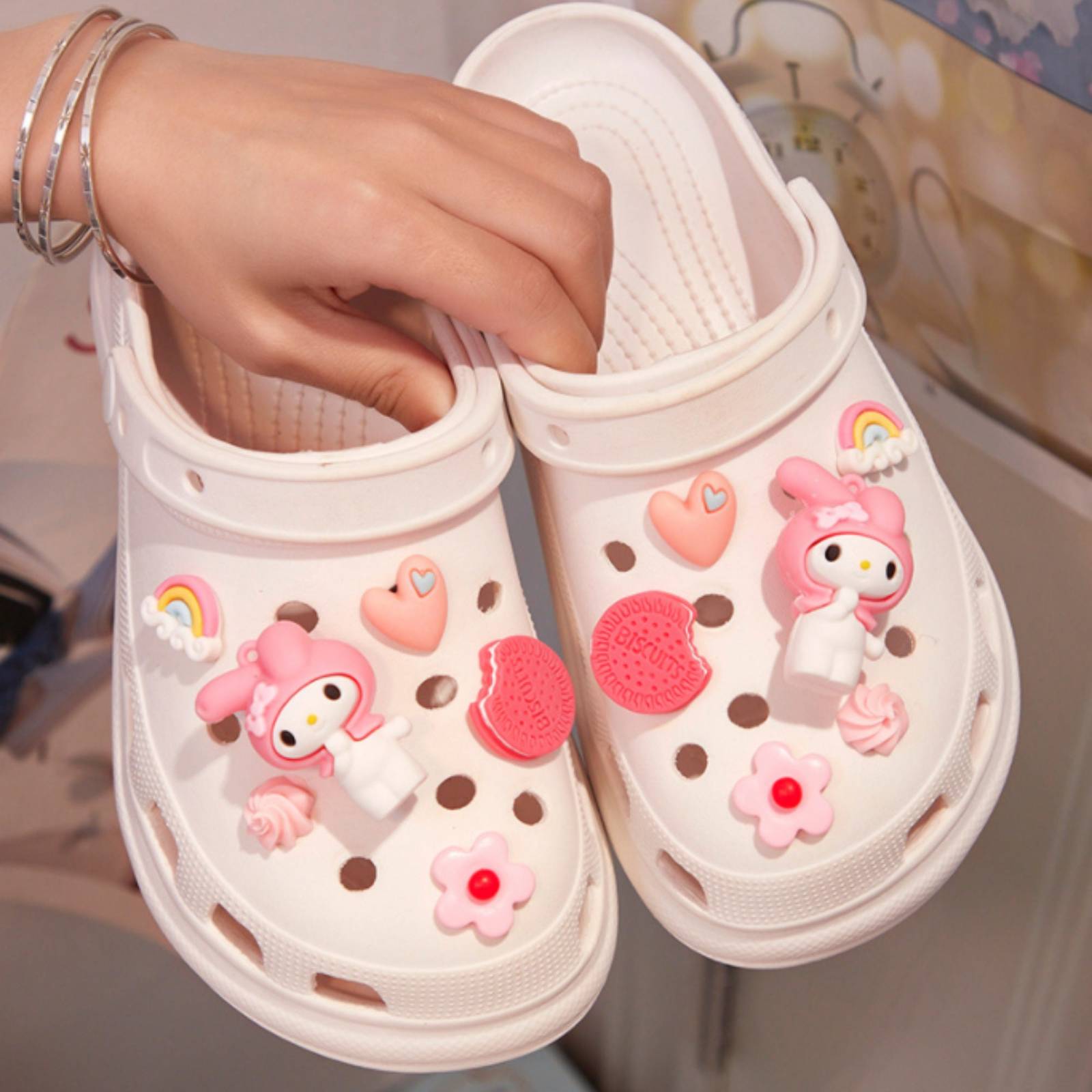 Cinnamoroll Shoe charms for crocs，Sanrio and similar items