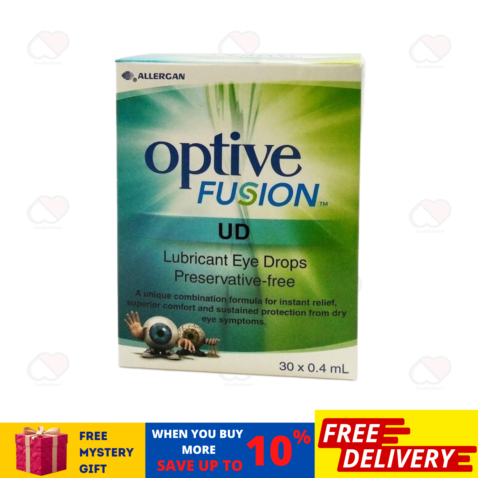 Optive fusion UD Lubricant Eye Drops helps maintains hydration on eyes ...