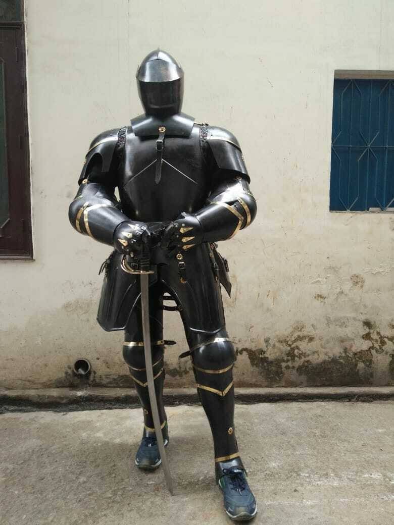 Combat Full Body Armour Black Knight and similar items