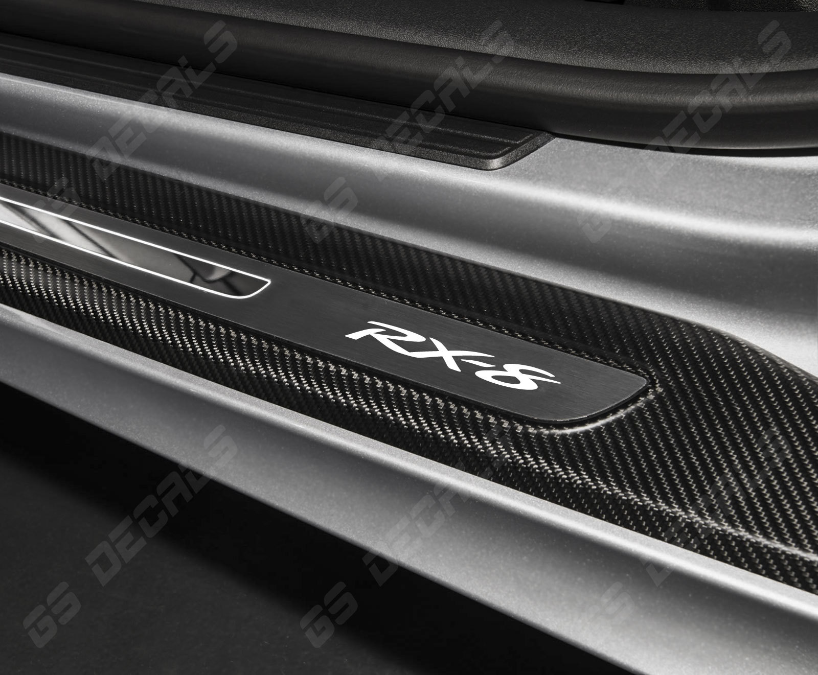 Mazda RX-8 Logo Door Sill Decals Stickers Premium Quality 5 Colors MPS ...