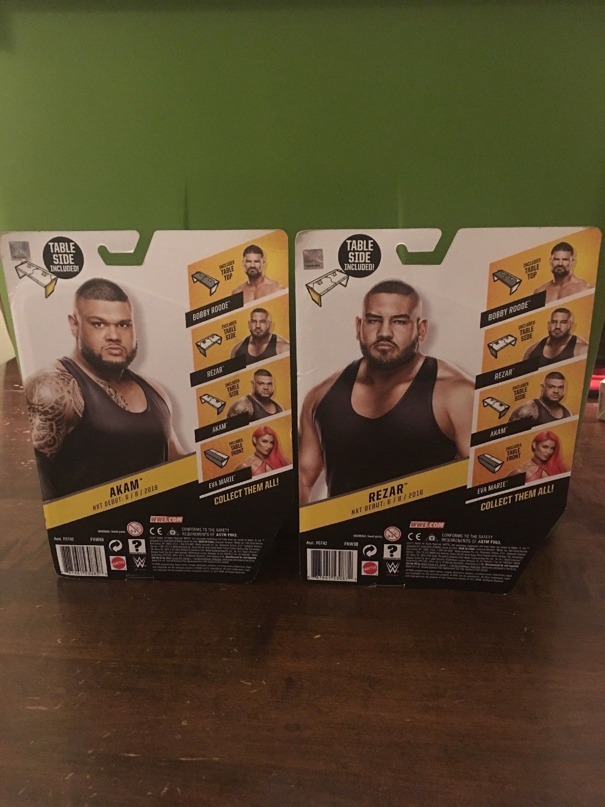 Akam & Rezar AOP WWE NXT Takeover Figures Target Exclusive - Sports