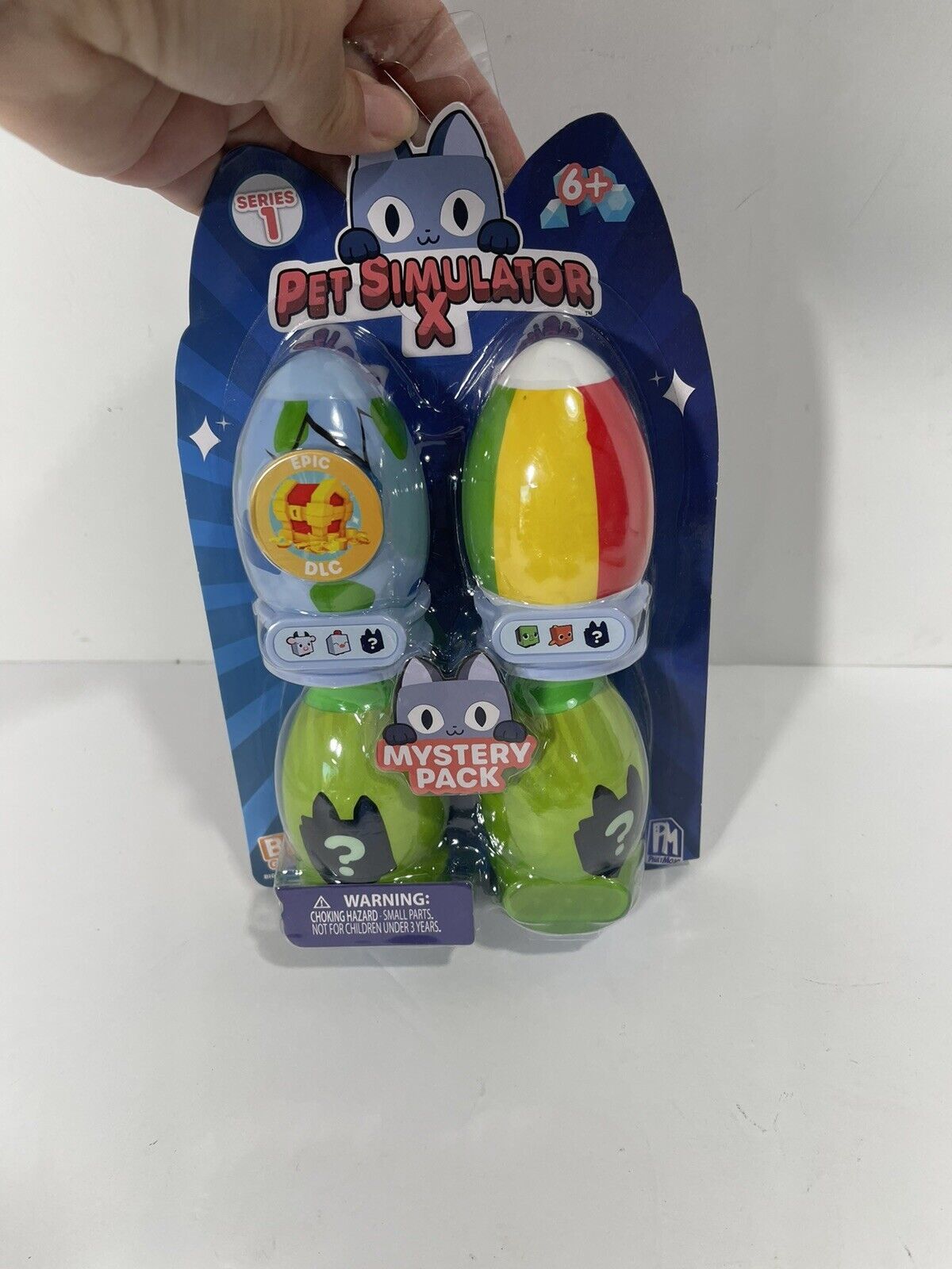 6 x Pet Simulator X Mystery Pet Minifigure Phatmojo 4 Pack+2 Pack Epic ...