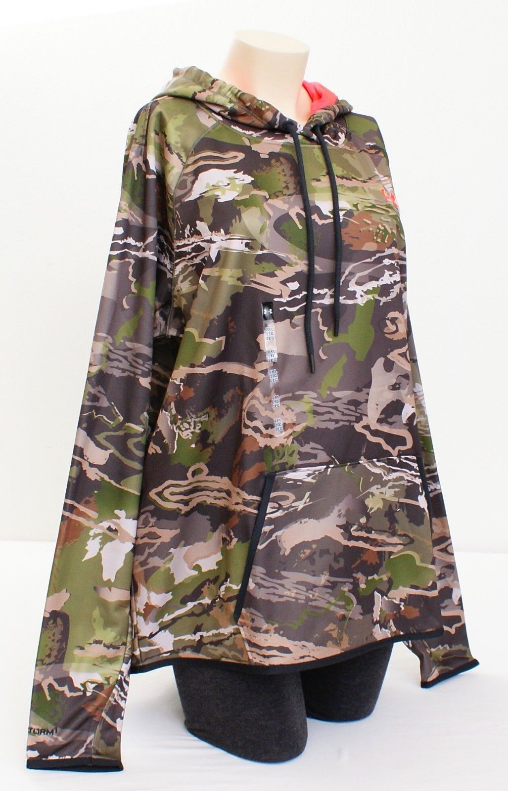 Under Armour Storm Ridge Reaper Forest Camo Pullover Hunting Hoodie ...