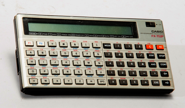 Vintage Pocket Computer Casio FX-702P [Programmable Calculator ...