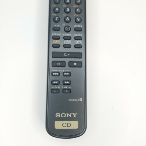 Sony CD Remote Control RM-DX300 for Sony CDP-CX3 CDP-CX300 CDP-CX335 ...