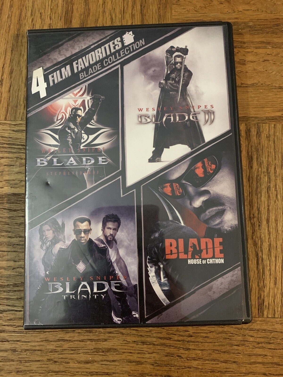 4 Films Blade Blade 2 Blade Trinity Blade House Of Chthon DVD - DVDs ...
