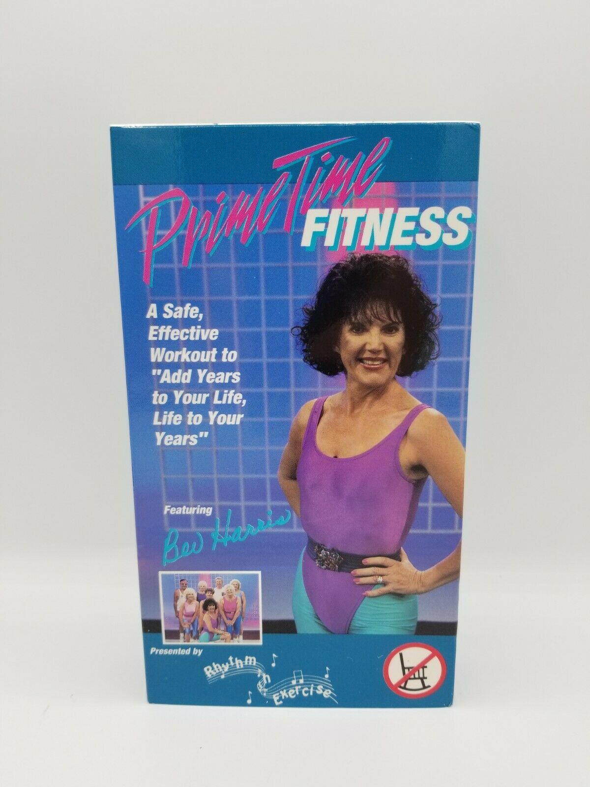 Prime Time Fitness VHS Exercise Tape Used Bev Harris Exercise Vintage ...