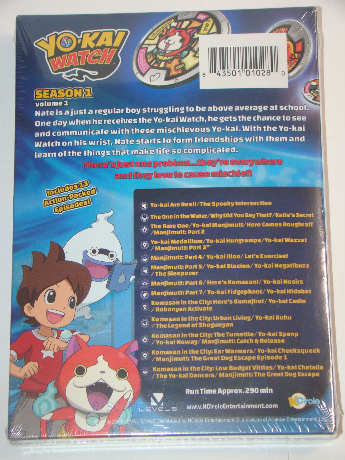 YO-KAI WATCH - SEASON 1 Volume 1 - LIMITED EDITION GIFT SET (Dvd ...