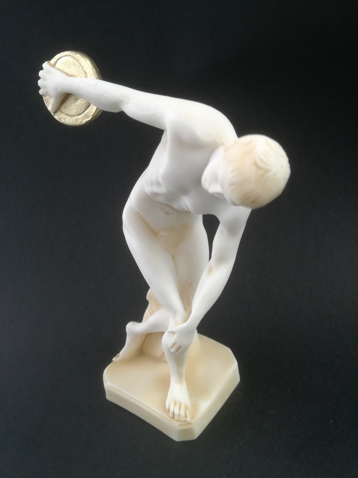 Discobolus Οf Myron Discus Thrower Greek Art Statue - Art