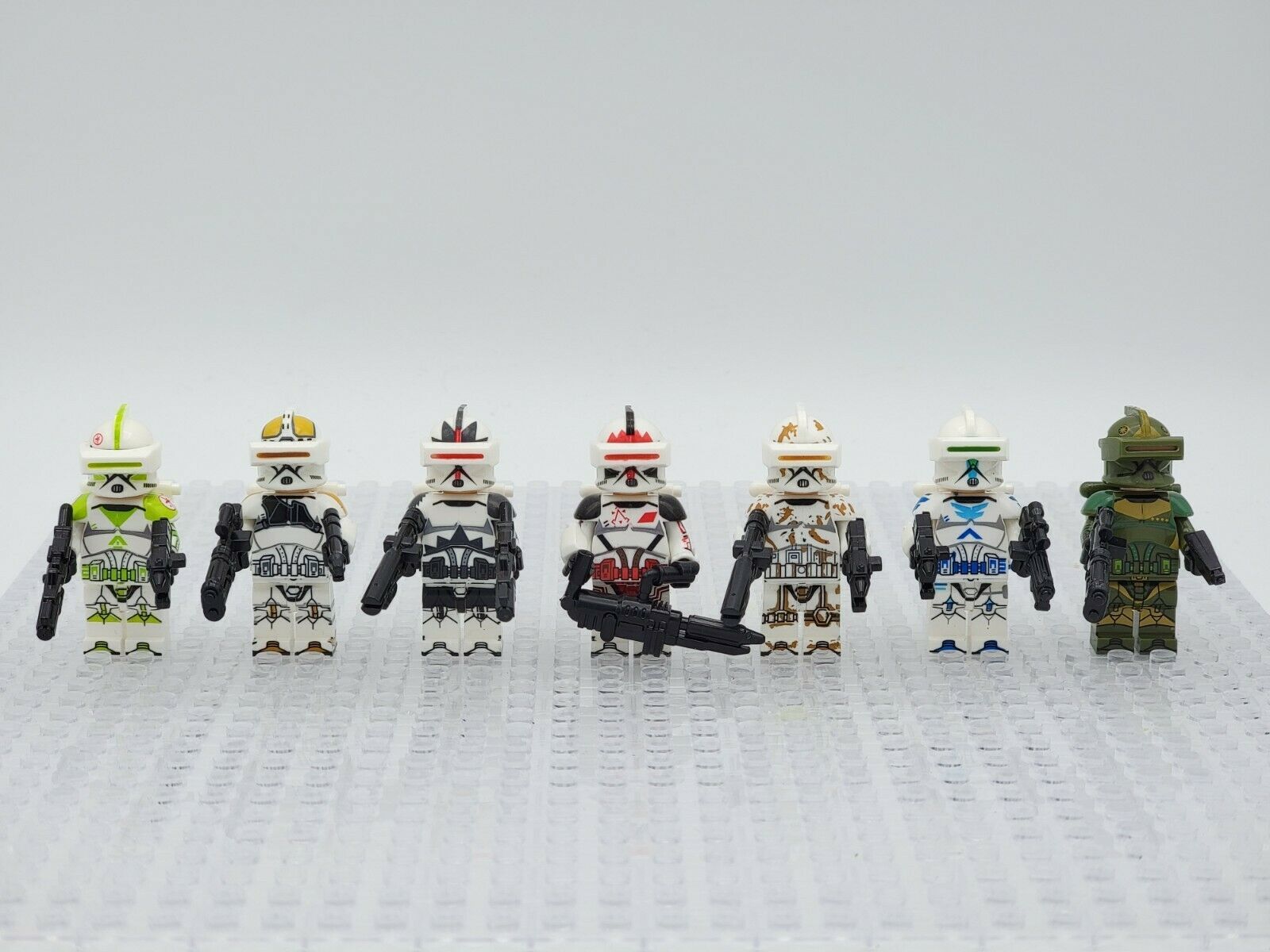 Star Wars Ahsoka's Clone Trooper Boomer Strike Battalion Medic 7pcs ...