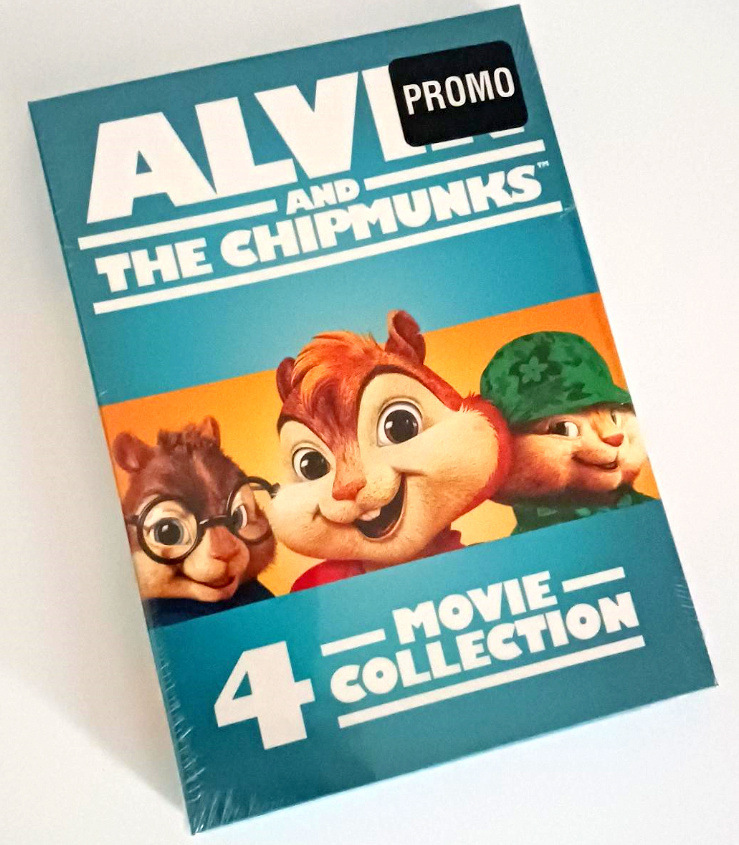 Rare Promo Edition Alvin and The Chipmunks 4 Movie Collection DVDs DVD ...