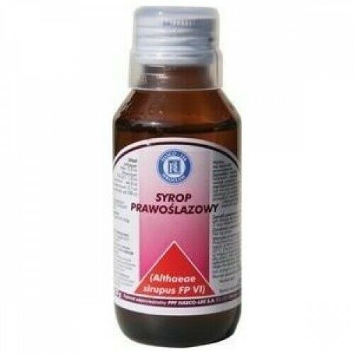Sirupus Althaeae (marshmallow syrup) 125 g Hasco syrop prawoślazowy ...