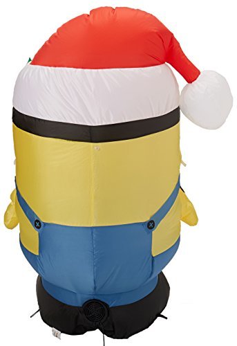 Gemmy Christmas Inflatable Minion Bob, 3.5 Feet - Yard Decor