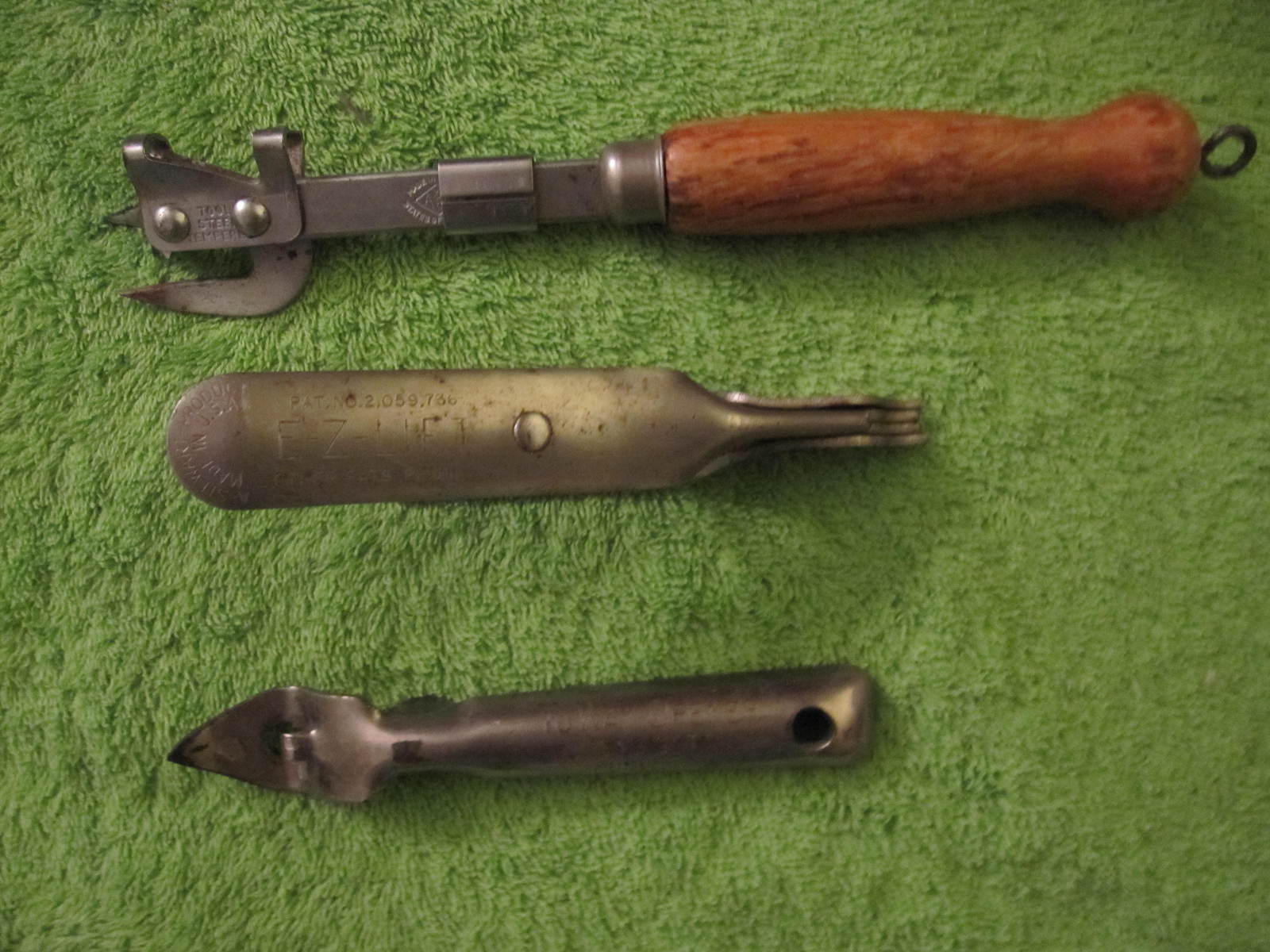 Vintage Bottle and Jar Openers - Kitchen Tools & Gadgets