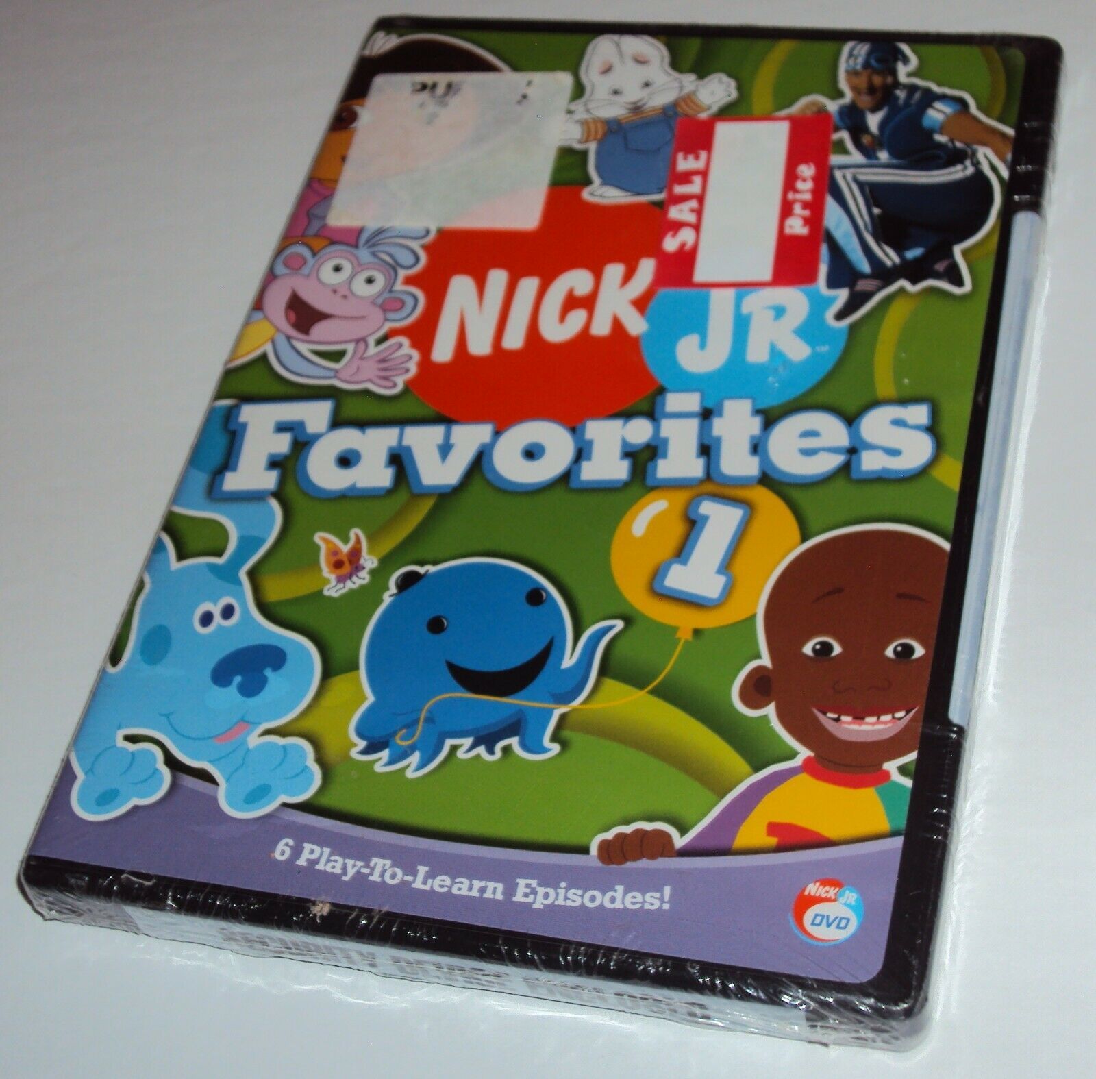 Nick Jr. Favorites Vol. 1 One Nickelodeon (DVD NEW) Lazytown Blue's ...