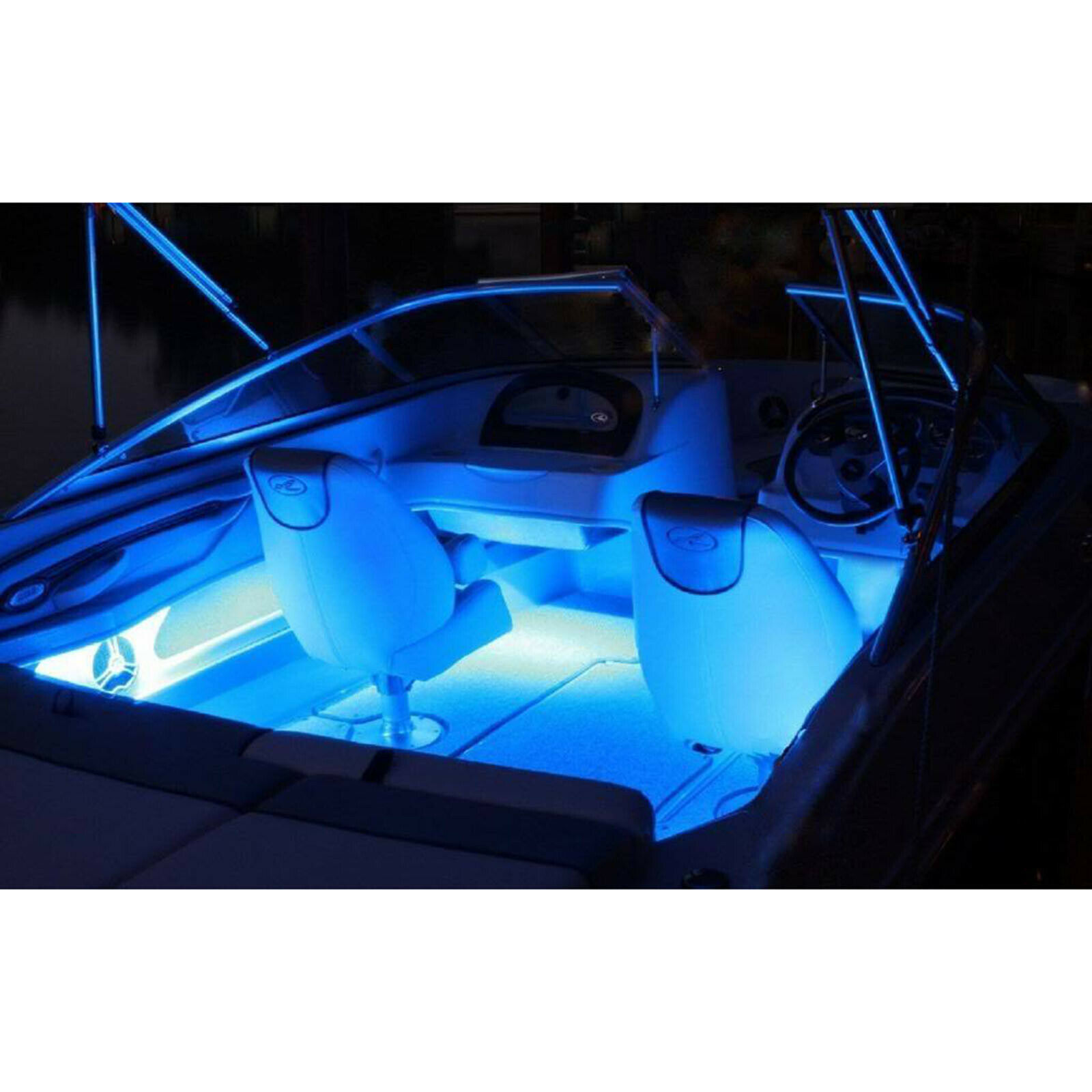 12V LED RGB Color Changing Marine Party Ski Boat Boating Yacht Light ...