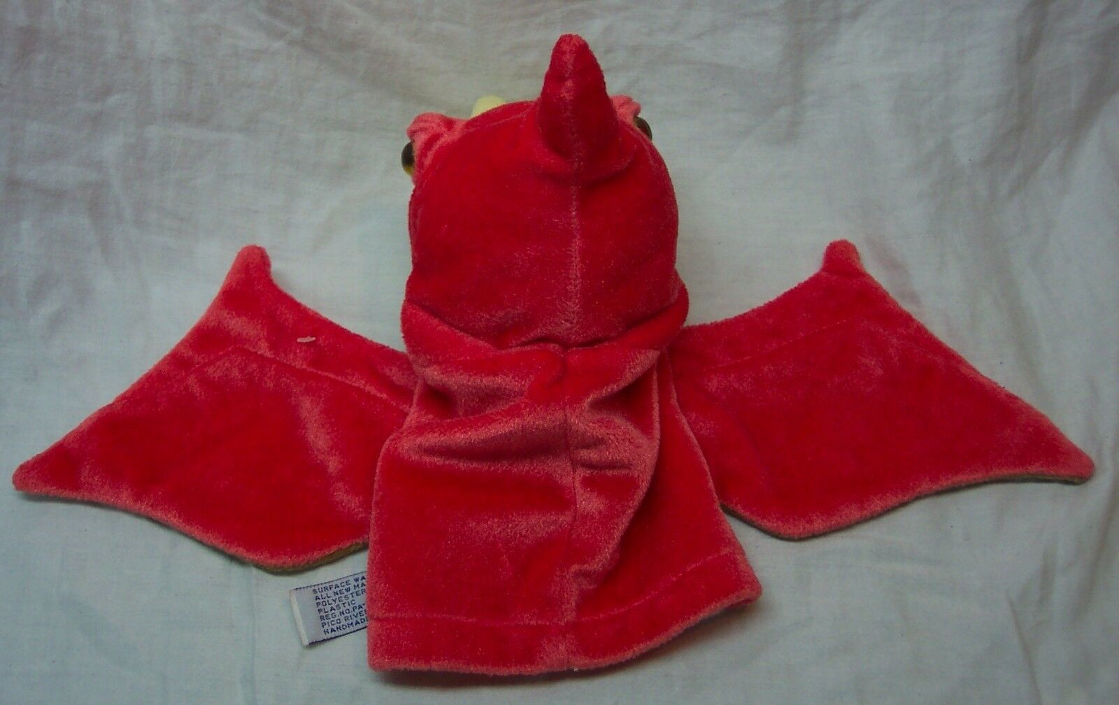 Aurora SOFT PTERODACTYL DINOSAUR HAND PUPPET 10" Plush STUFFED ANIMAL ...