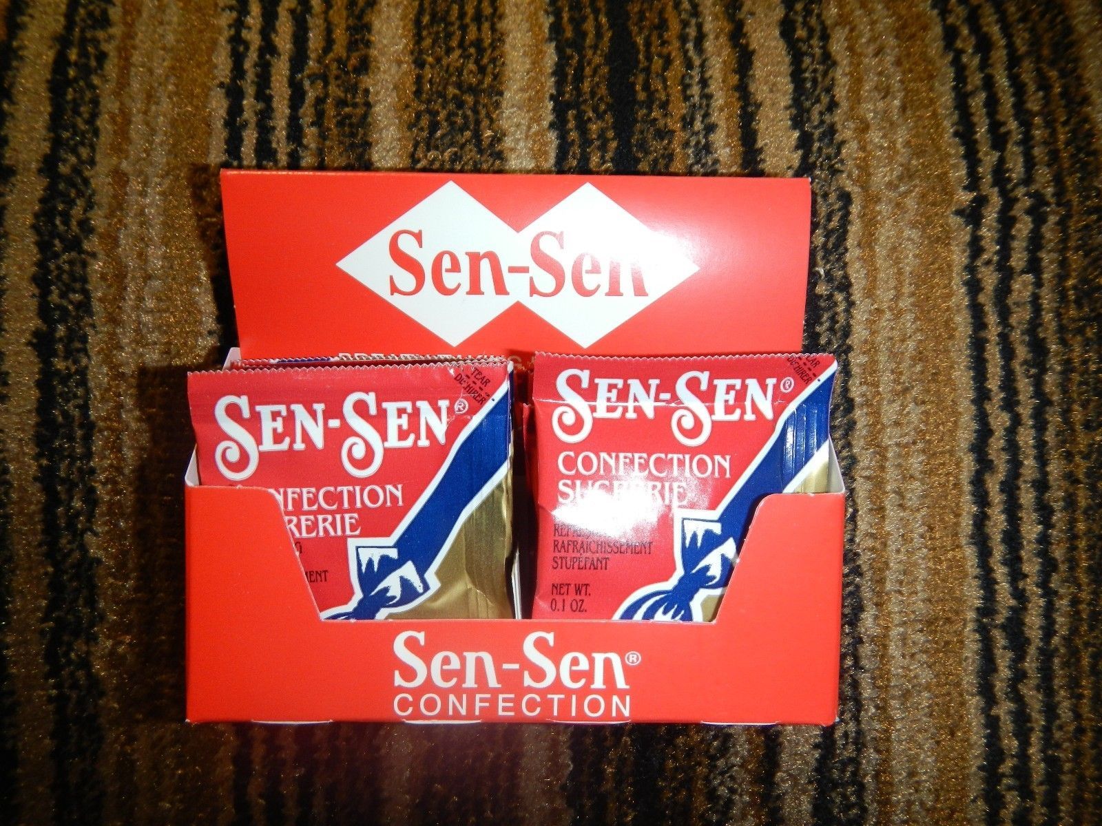 Old VINTAGE candy SEN SEN mint licorice breath freshener mint 12 ...