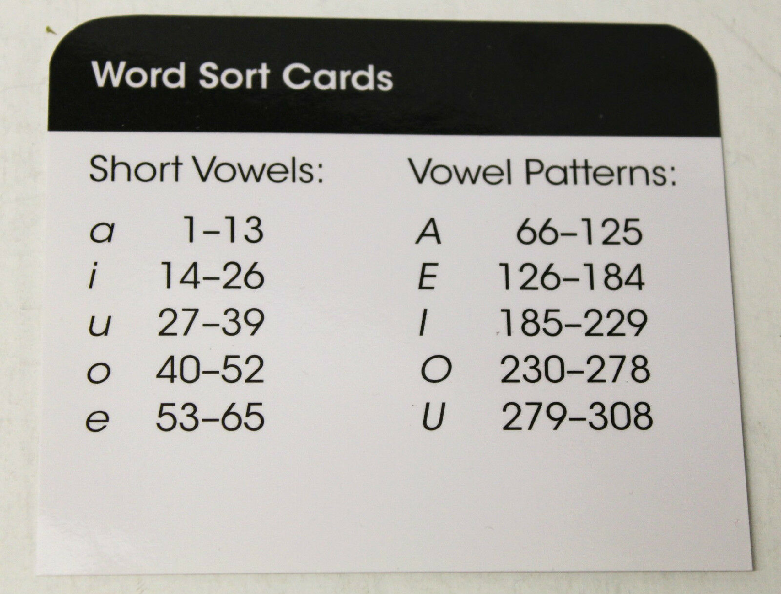 ERI EARLY READING INTERVENTION GRADE 2 WORD CARDS, 308 FLASH CARDS ...