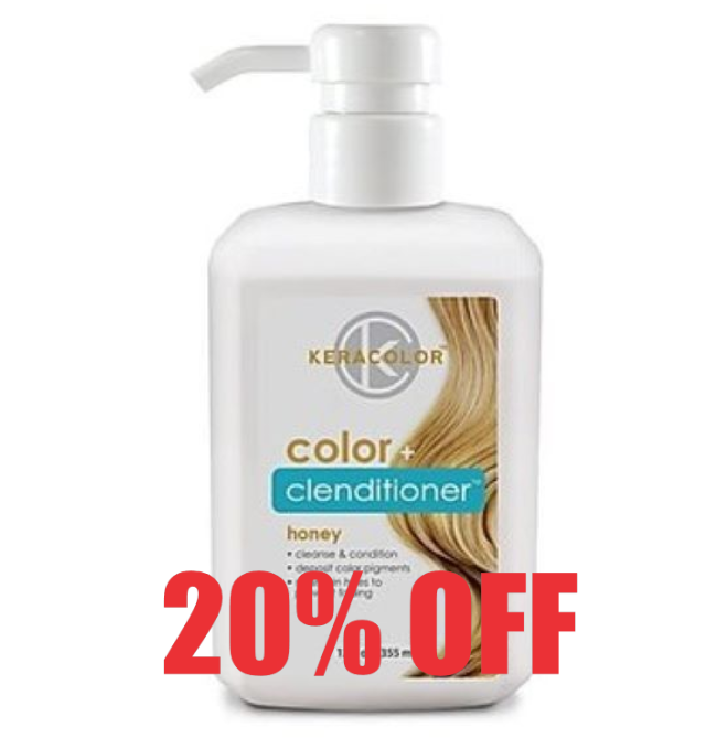 Keracolor Honey Color Clenditioner 12oz- Keracolor
