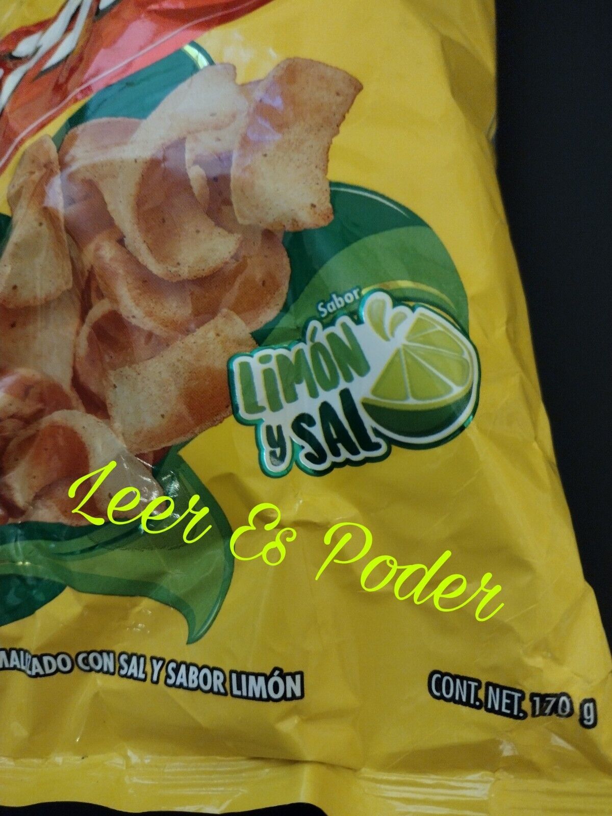 2X SABRITAS FRITOS CORN CHIPS LIMON Y SAL - 2 GRANDES de 170g c/u ...