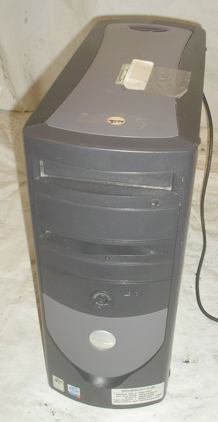 Dell Optiplex GX270 Desktop Computer Model: DHM Windows XP Professional ...