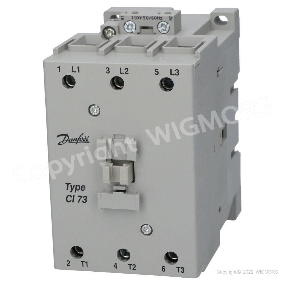 Contactor Danfoss CI 73 37,0kW 110V/50/60Hz 037H3062.23 - Contactors