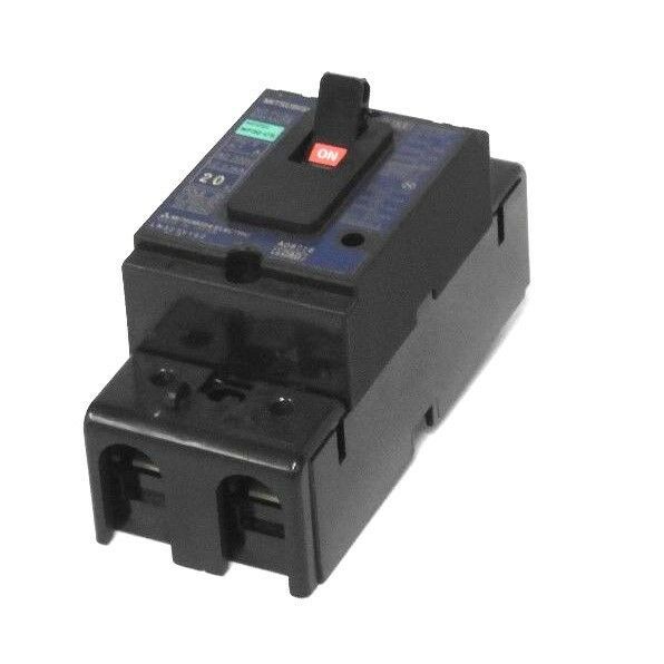 MITSUBISHI NF30-CS-2P-20A CIRCUIT BREAKER 2 POLE 500VAC 50-60HZ MODEL NF30-CS - Circuit Breakers