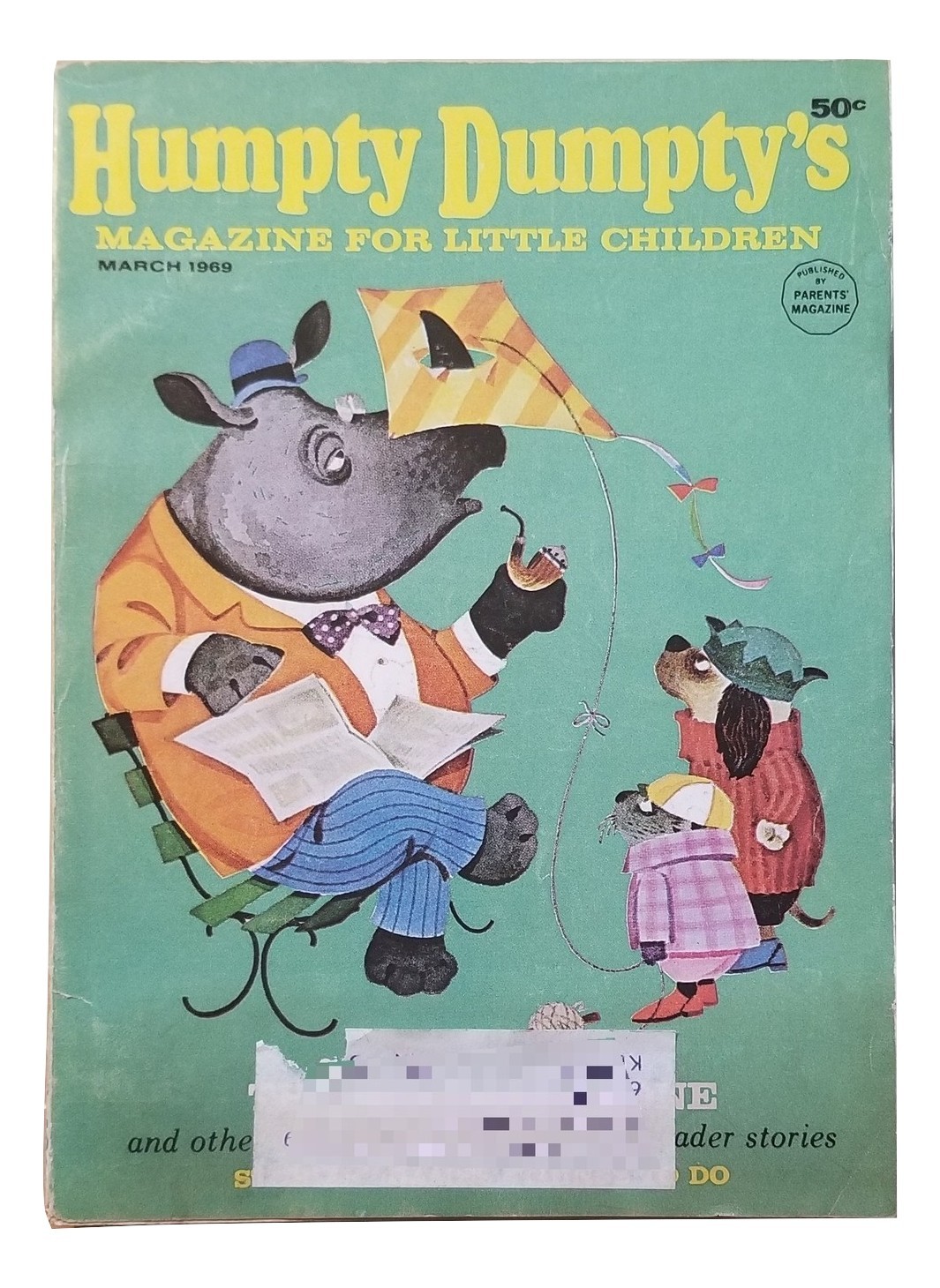 HUMPTY DUMPTY'S MAGAZINE FOR LITTLE CHILDREN (March 1969, Condition ...