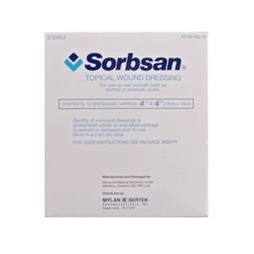 Sorbsan Plus Surgical Wound Dressing 7.5cm x 10cm x 5 - Other First Aid