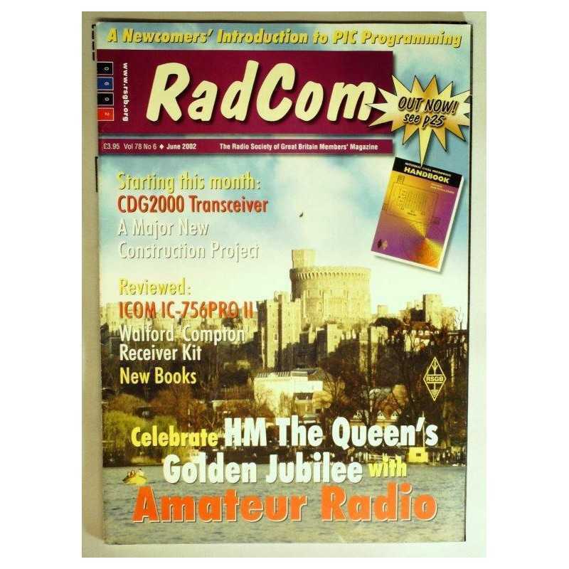 RadCom Magazine June 2002 mbox574 HM The Queen's Golden Jubilee - Magazines