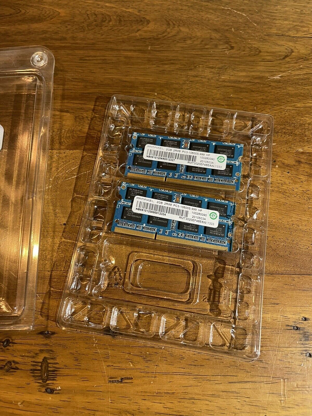 RAMAXEL 2GB 2RX8 PC3-10600U Laptop Ram-1333 TESTED Set Of 2 - Memory (RAM)